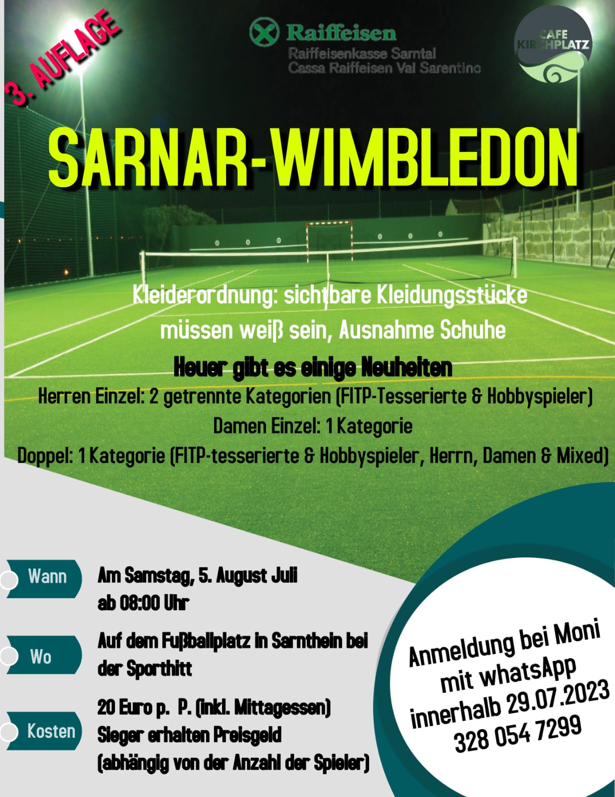 Sarnar - Wimbledon Turnier | ASC Sarntal | powered by eTennis.at